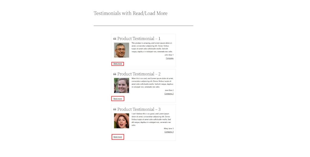 Strong Testimonials: A Guide to Using the “Read/Load More” Buttons